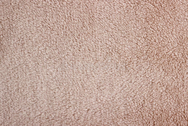 Soft Fluffy Surface, Synthetic Beige Fur Texture. Stock Image - Image ...