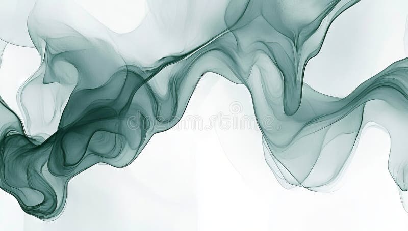 Soft Focus Abstract Aqua Texture Digital Art Background Embodying ...