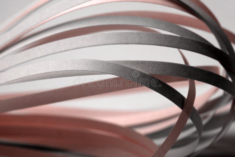 Soft Focus Abstract Gray and Pink Color Strip Wave Paper Horizontal ...