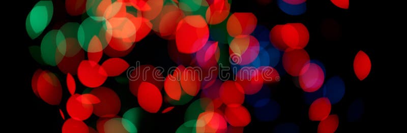 Soft Focus Abstract Lights Blur Blinking Horizontal Background Stock ...
