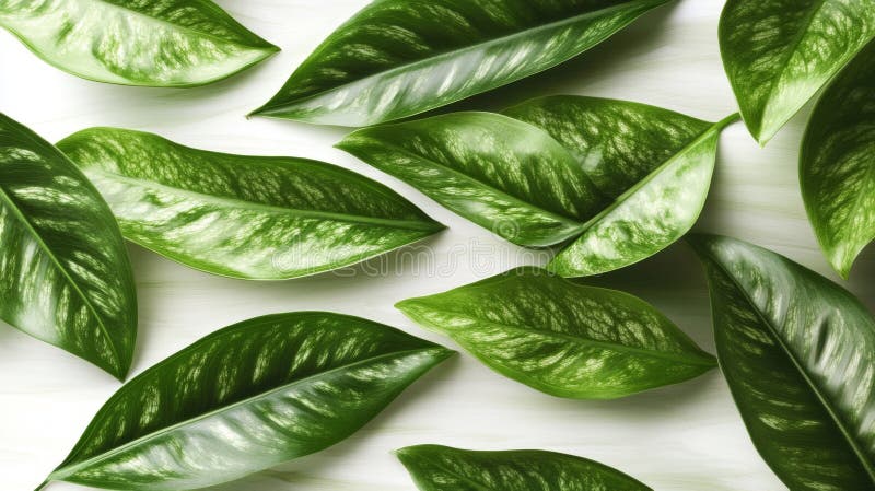 A Soft Focus Background of Bokeh in Spring with Abstract Green Leaves ...
