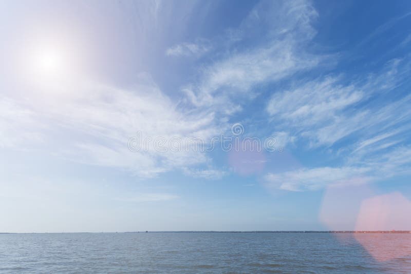 Soft Focus Blue Sky Cloud Flare Vintage Filtered Na Stock Photos - Free ...