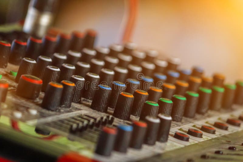 Soft Focus and Blur,Audio Control Panels and Power Amplifier for ...