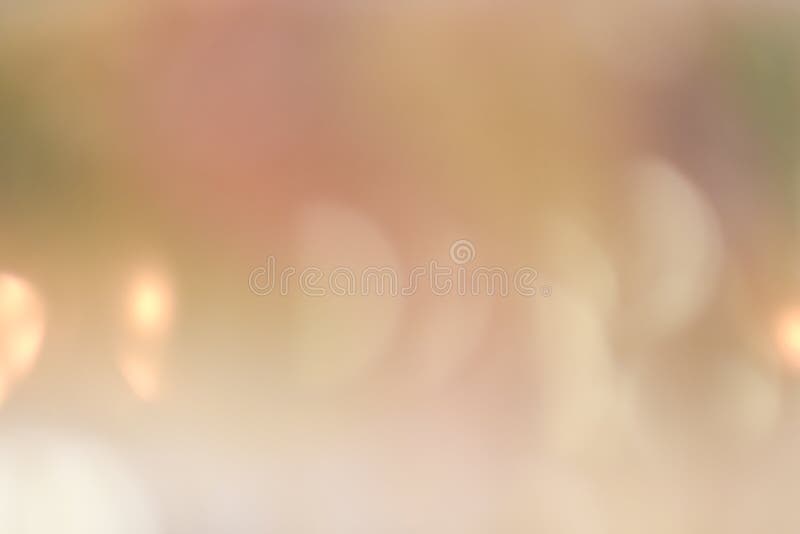 Soft Focus Blur Background with Lights and Autumn Fall Colours Stock ...