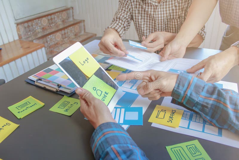 Soft Focus and Blur,a Group of Web Designers are Working Together To ...