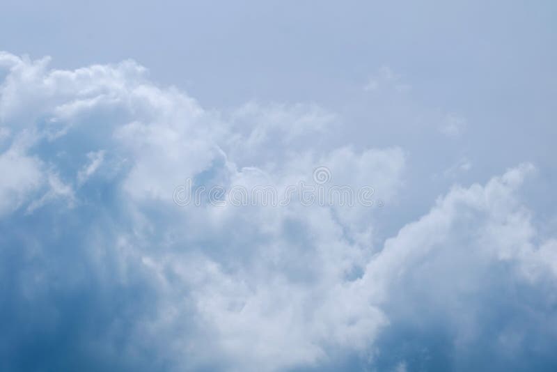 Soft Focus Cloud and Blue Sky in the Shiny Day Stock Photo - Image of ...
