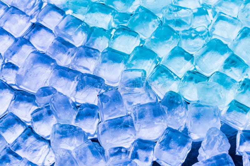 Soft Focus Fresh Cool Ice Cube Stock Image - Image of crystals ...