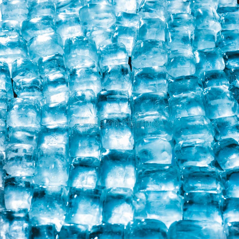 Soft Focus Fresh Cool Ice Cube Stock Image - Image of fresh ...