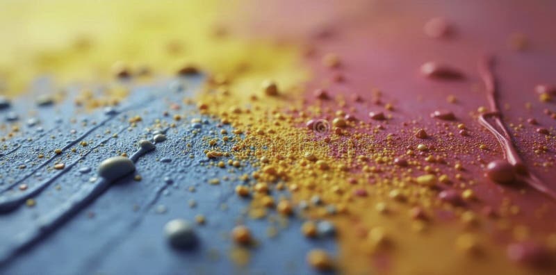 Soft Focus Paint Splatter on a Textured Surface, Color, Texture, Blur ...
