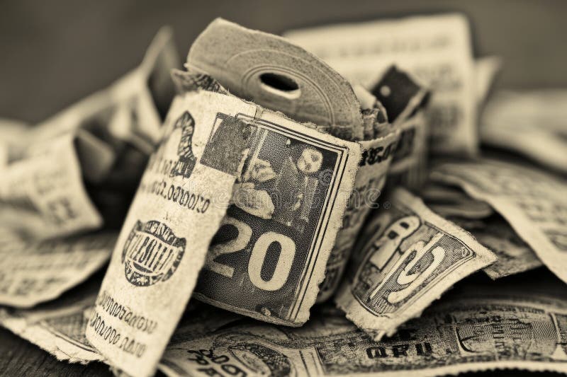 A Soft-focus Shot of an Abstract Background with Torn Paper ...