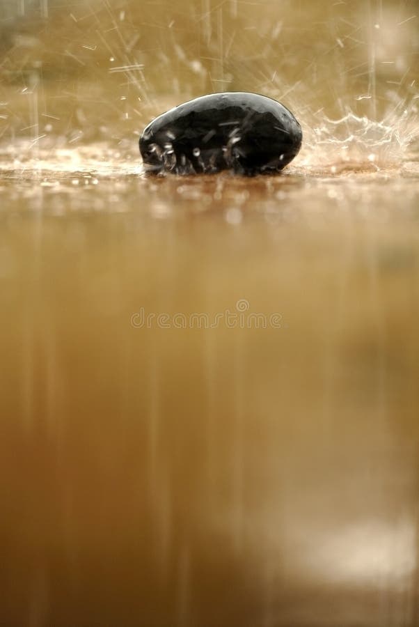 Soft Focused Zen Stone, Water and the Rocks Stock Image - Image of ...