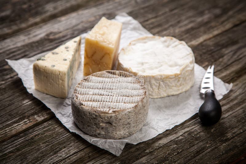 Soft french cheese stock photo. Image of gourmet, assortment - 62387930