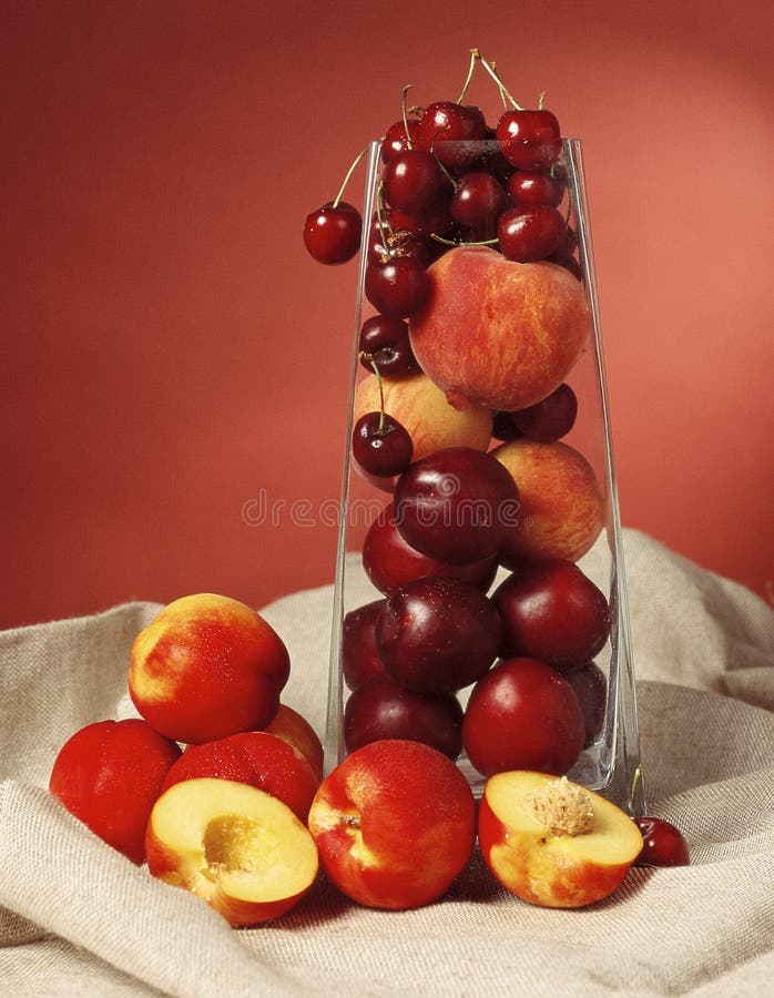 Soft fruits stock photo. Image of peach, fresh, summer - 1526528