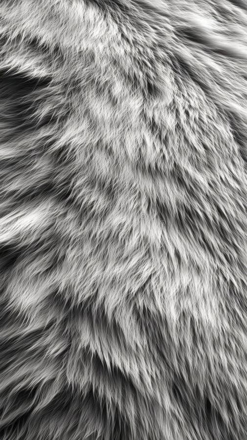Soft Fur Flows Gently with the Breeze, Texture Background Stock Photo - Image of comfortable ...