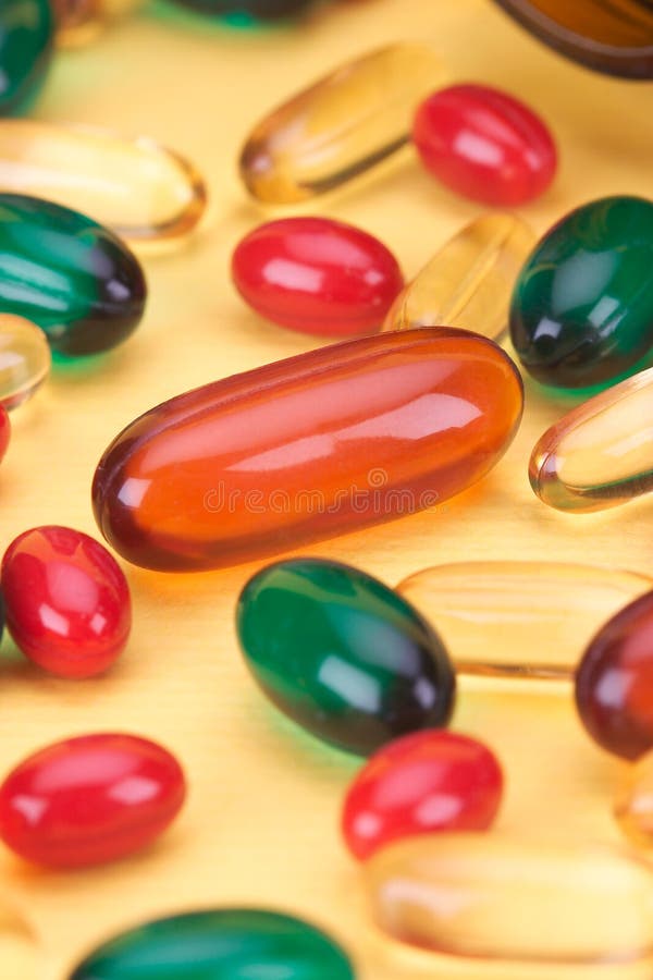 Soft Gel Capsules stock photo. Image of capsules, pharmacy - 24932586