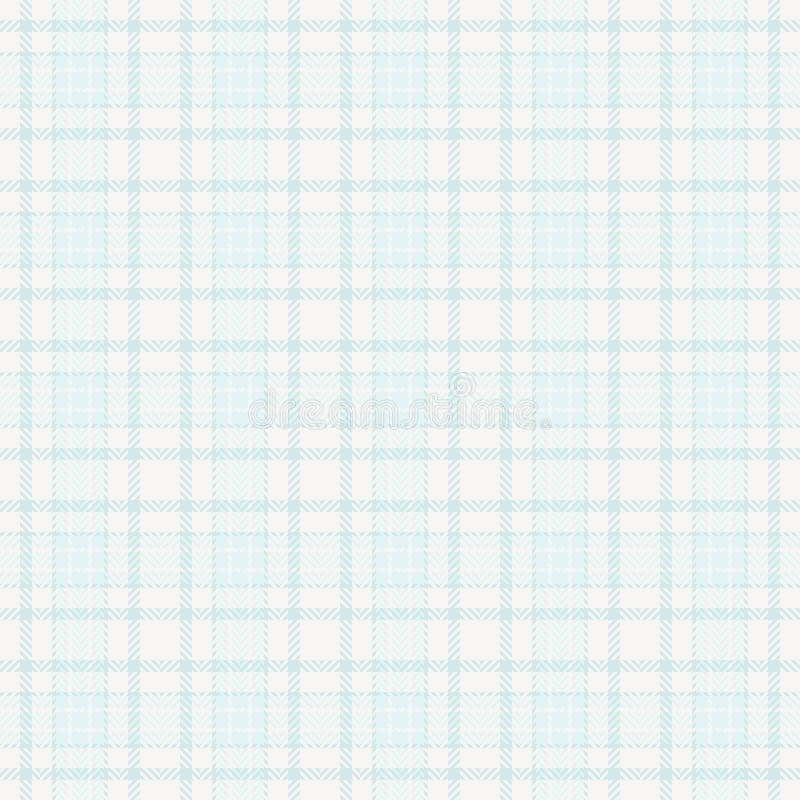 Soft, Gentle Plaid Pattern in Pastel Blue and White. Seamless and ...