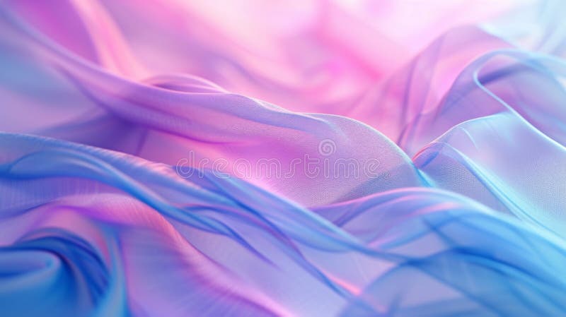 Soft and Gentle Threads Dance in a Mesmerizing Rhythm Evoking the ...