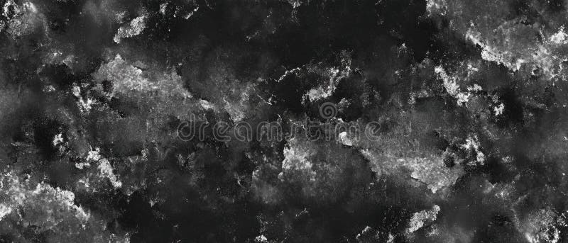 Soft Glowing Fog Texture Overlay with Grunge Effect on a Deep Black ...