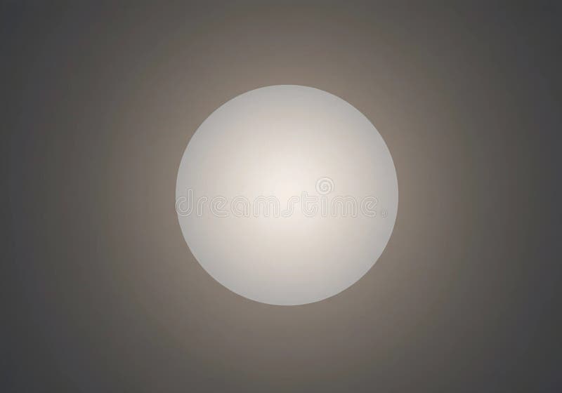 Soft Glowing Light Sphere on Gradient Background Stock Photo - Image of ...