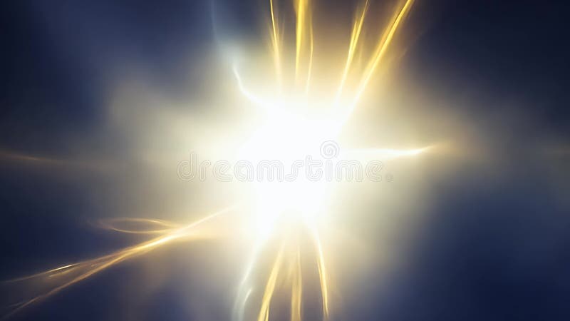 Soft Glowing Pulse Building into an Intense Magical Burst with Radiant ...