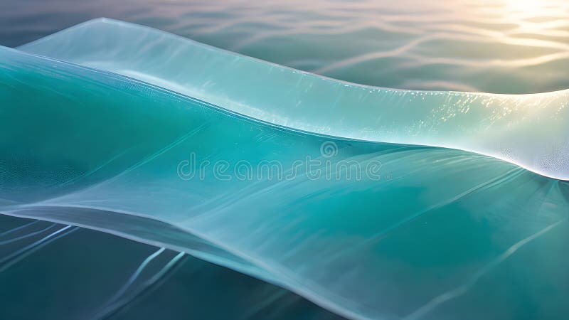 A Soft, Glowing, Translucent Material Stock Illustration - Illustration ...