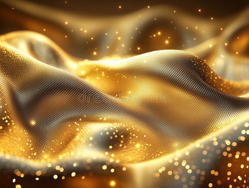 Elegant Light Gold Gradient Background Stock Illustration ...