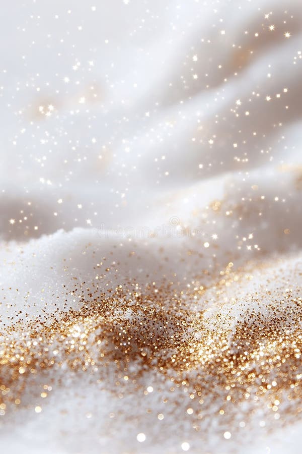 Soft Golden Light Illuminates a Dusting of Magical Pixie Dust Against a ...