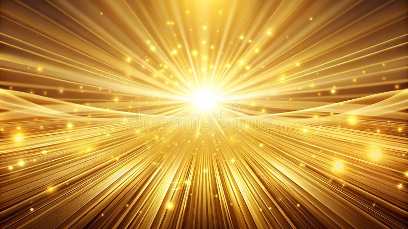 Soft Golden Lines in a Radiant Gradient Rising Light Stock Photo ...