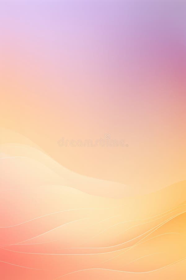 Soft Gradient Abstract Background in Warm Pink and Yellow Tones Stock ...