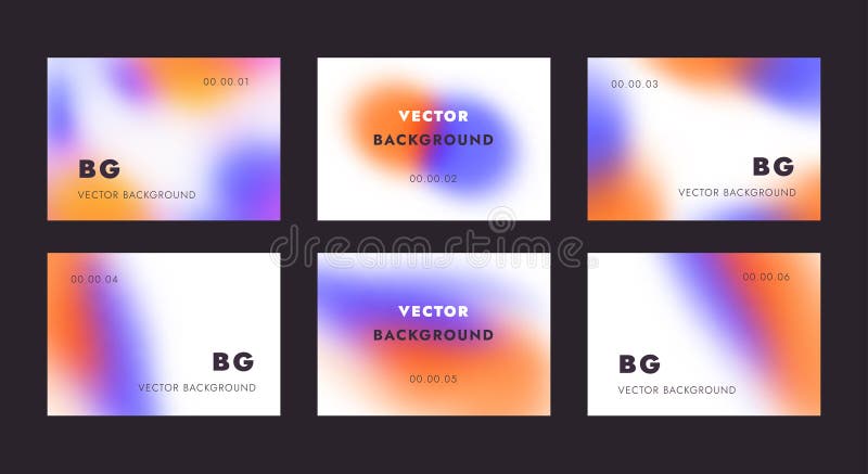 Soft Gradient Backdrop, Blurred Gradient Background, Horizontal ...