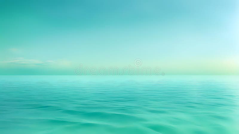 Soft Gradient Background Fading from Sky Blue To Green, Creating a Calm ...