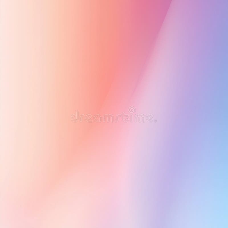 Soft Gradient Background in Pastel Colors, Creating Calming Atmosphere ...