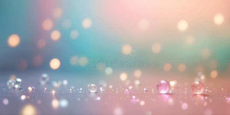 Soft Gradient Background with Sparkling Effects in Pastel Colors. Stock ...