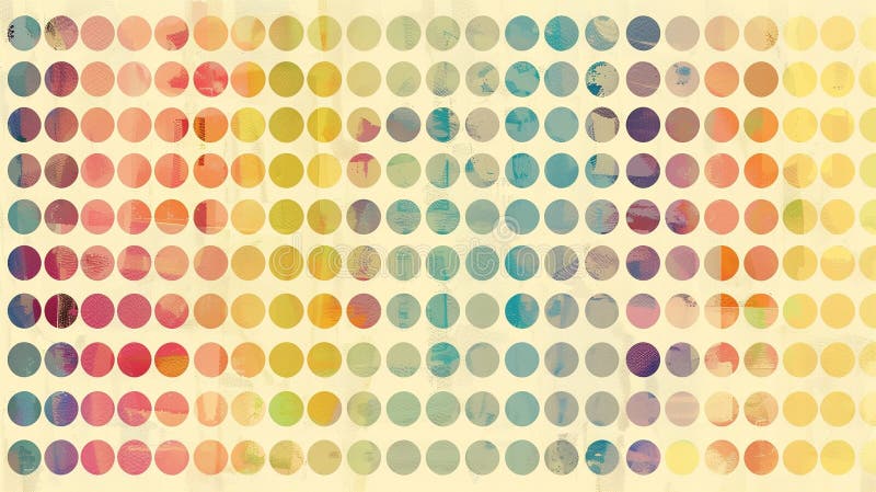 Soft Gradient Circle Grid in Pastel Tones Background Image, Ai ...