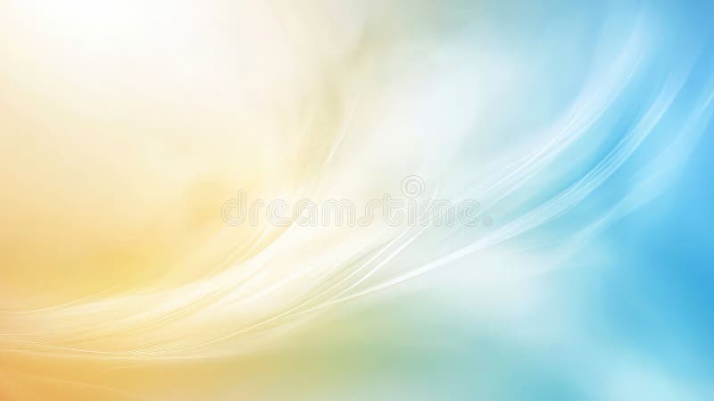 A Soft Gradient Light Background Blending from Pale Yellow To Light ...