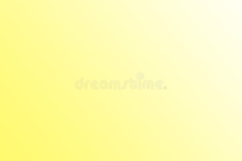 Soft Gradient Pastel Yellow Shade, Interior Design Stock Illustration ...
