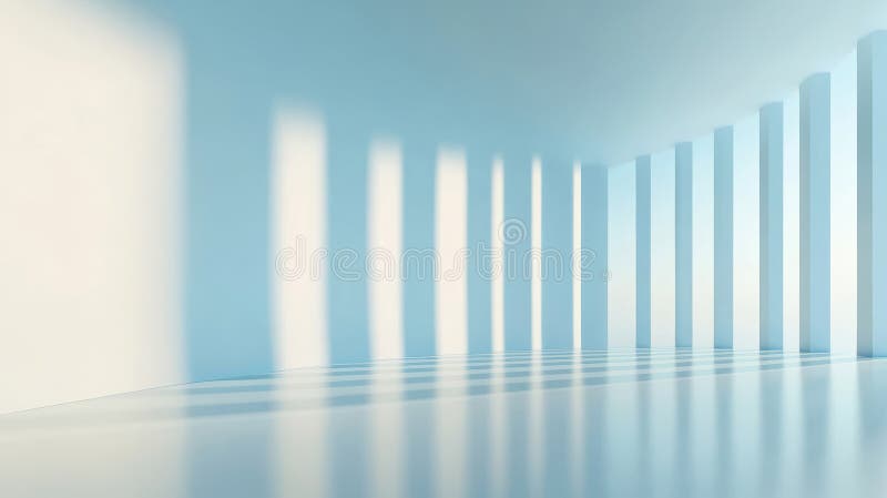 Soft Gradients Enhancing a Modern, Airy Atmosphere in a Minimalist ...