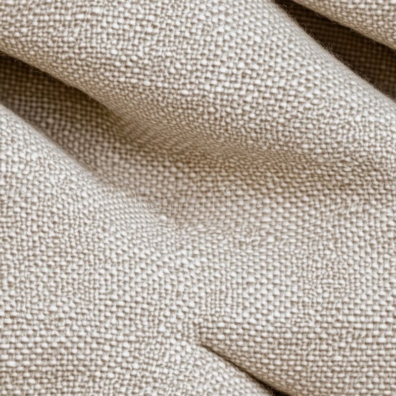 Seamless Texture of Natural Burlap Fabric on White Linen Canvas ...