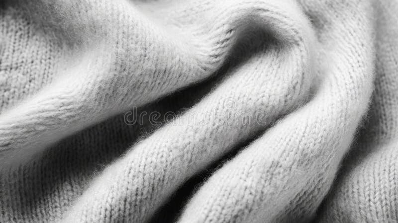 Soft Gray Fabric Texture Close Up Stock Illustration - Illustration of ...