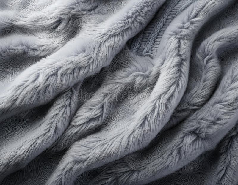 Soft Gray Wool Texture Background with Thick, Cozy Feel Stock Photo ...