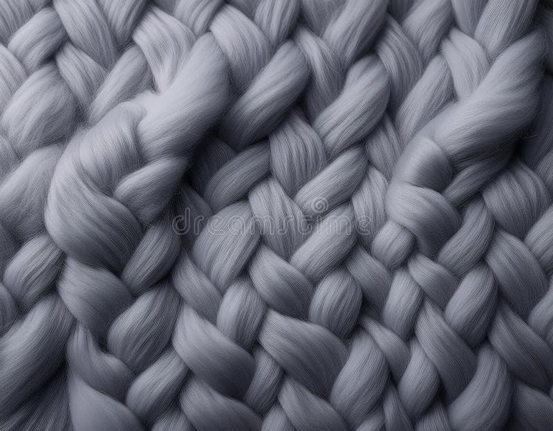 Soft Gray Wool Texture Background with Thick, Cozy Feel Stock Photo ...