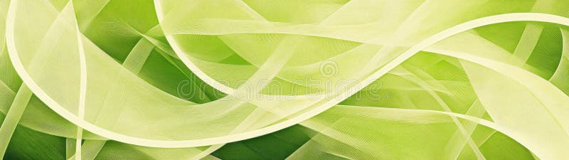 Soft Green Abstract Waves with Light Accents and Flowing Design Stock ...