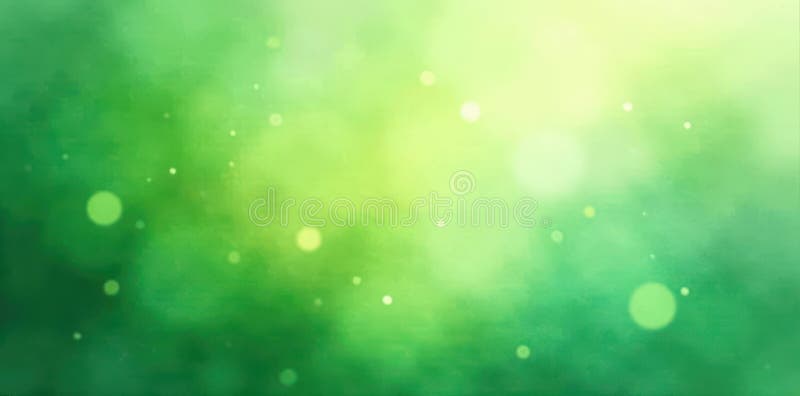 Soft Green Watercolor Bloom, Hazy Impressionistic Style, Digital, Bloom Stock Illustration ...