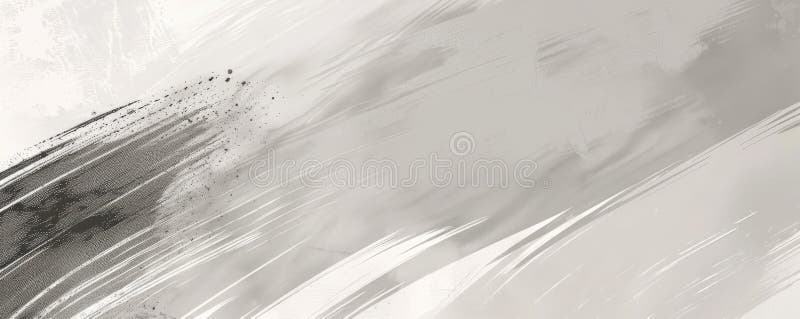 Soft Greys: Elegant Grey Brush Strokes on a Light Grey Background ...