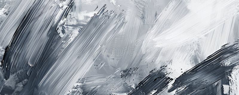 Soft Greys: Elegant Grey Brush Strokes on a Light Grey Background ...