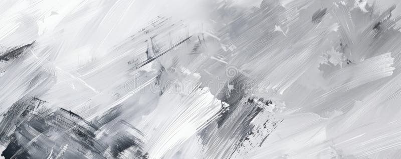 Soft Greys: Elegant Grey Brush Strokes on a Light Grey Background ...