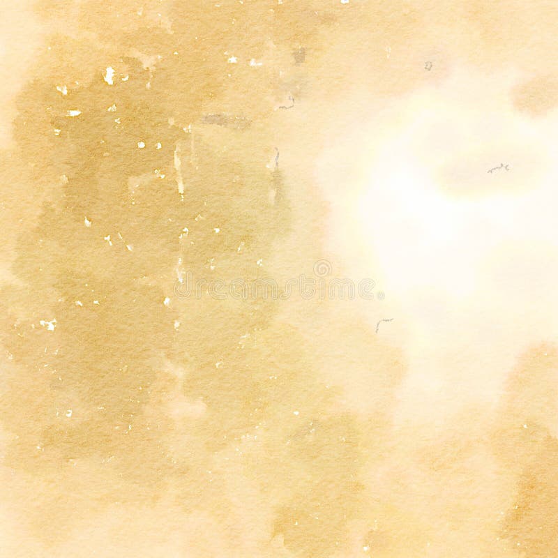Soft Grungy Watercolor Background Tea Stained Stock Illustration ...
