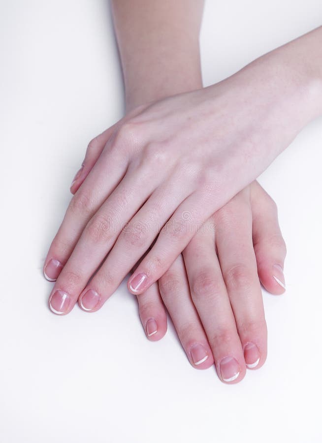 Soft hands stock image. Image of caucasian, clean, glamour - 49779127
