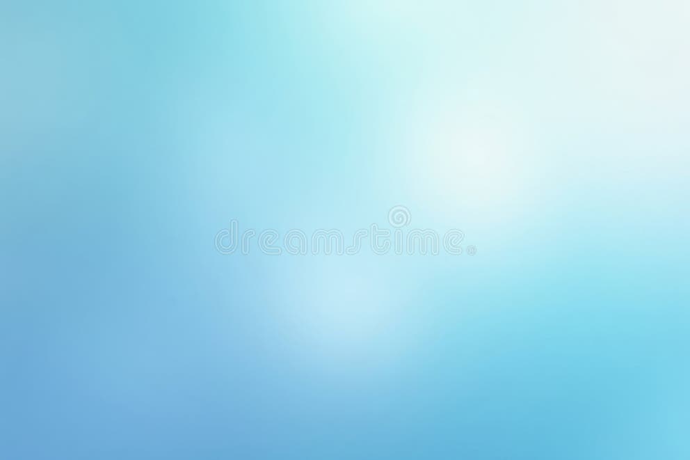 Soft Hazy Light Blue Pastel Gradient Background Vignette Visual Stock ...