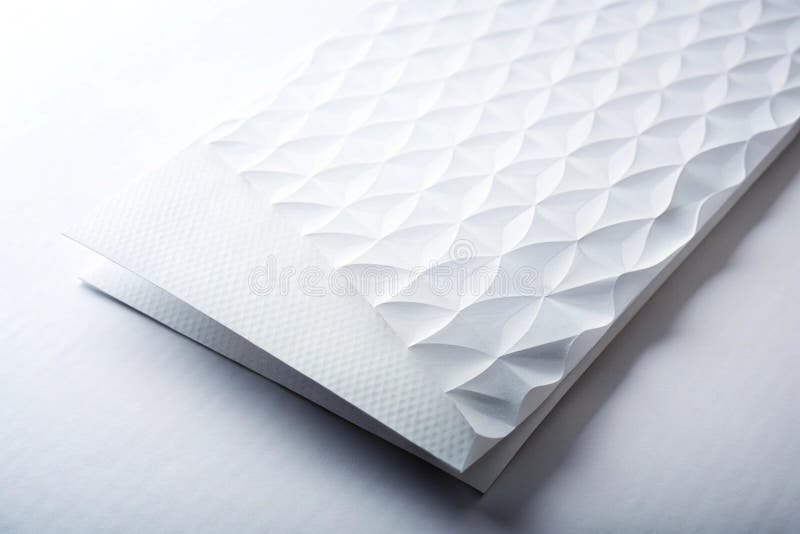 Soft Hazy Pattern on White Paper Stock Illustration - Illustration of ...